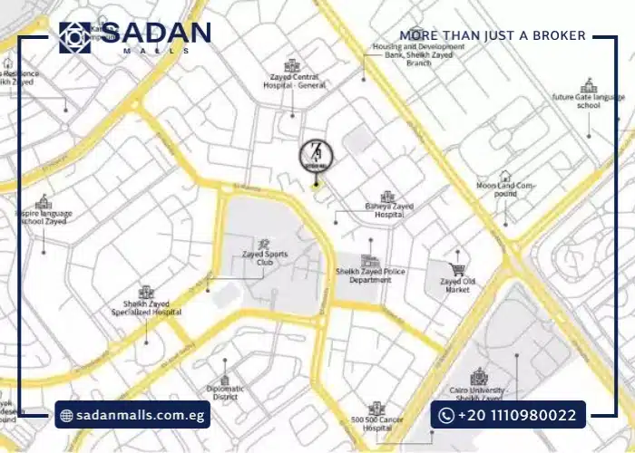 زيد 49 مول الشيخ زايد Zed 49 Mall Sheikh Zayed تفاصيل وأسعار